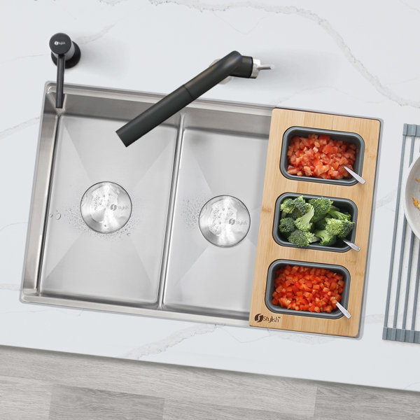 STYLISH Capflow Stopper Kitchen Sink Drain | Wayfair